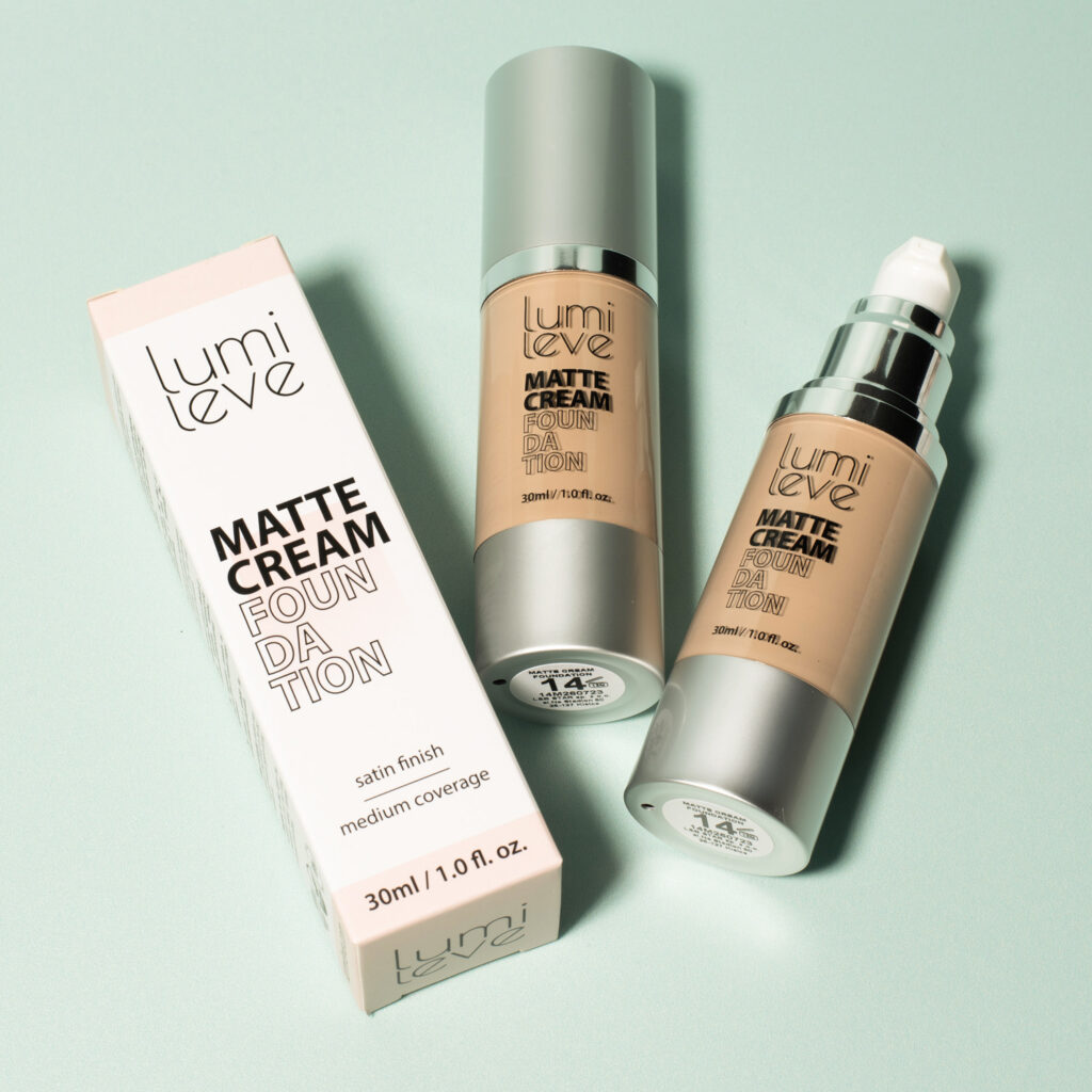 matte cream foundation 30ml - Lumileve