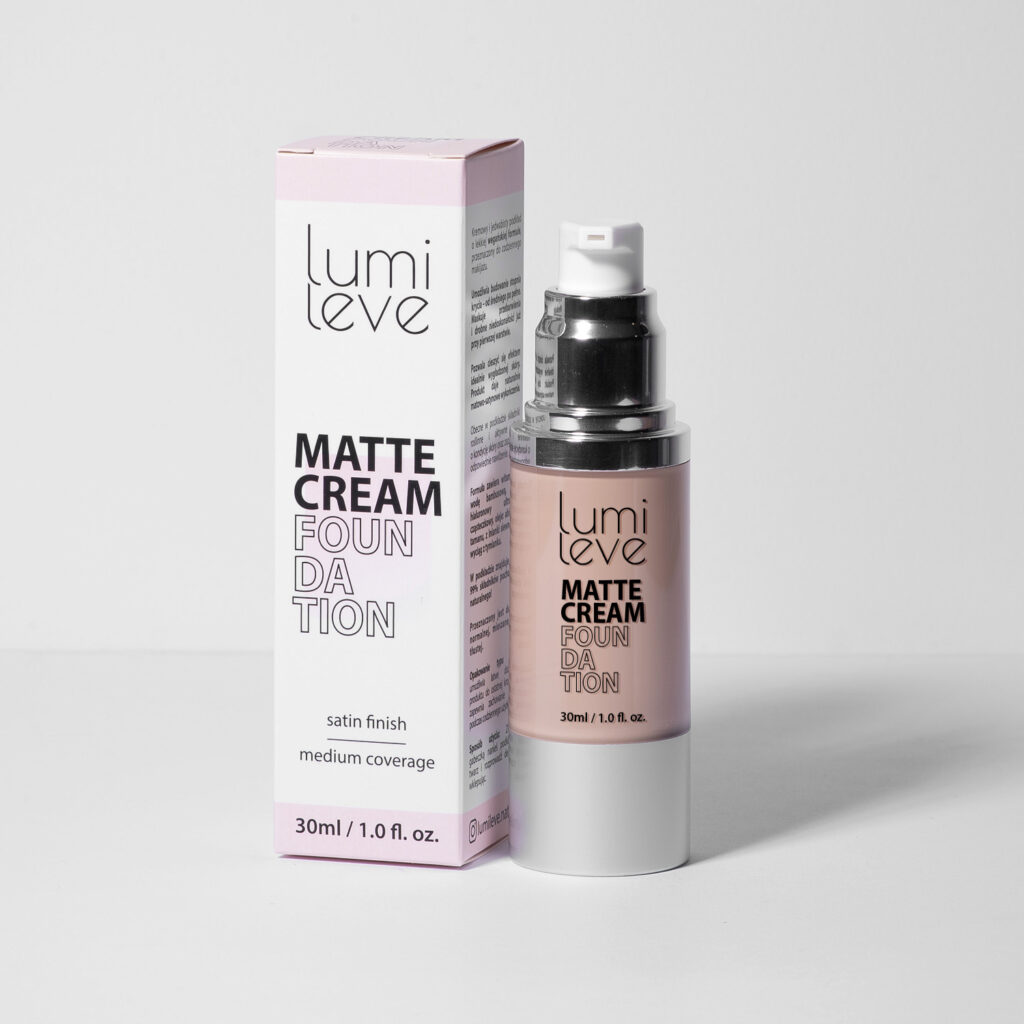 matte cream foundation 30ml - Lumileve